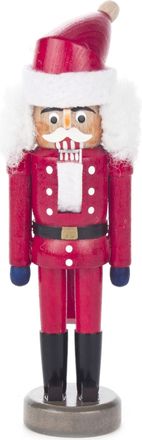 Dregeno Seiffen eG Nussknacker Figur Weihnachtsmann von DREGENO SEIFFEN 14 cm - Original erzgebirgische Handarbeit, stimmungsvolle Weihnachts-Dekoration