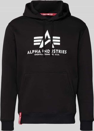 Alpha Industries Hoodie mit Label-Print