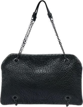 Bottega Veneta Sac port&eacute; &eacute;paule Pre-owned - Femme - Pre-owned - Noir - Taille: ONE Size