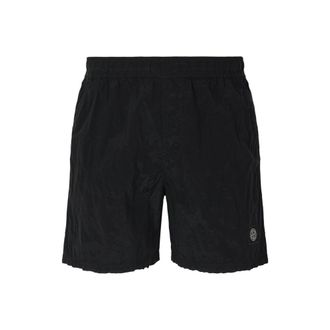 Stone Island Homme, Maillots de bain, Bleu, Taille: M Nylon Metal Swim Shorts