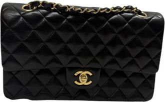 Chanel Sac bandouli&egrave;re Pre-owned Medium Classic Double-Flap - Femme - Pre-owned - Noir - Taille: ONE Size