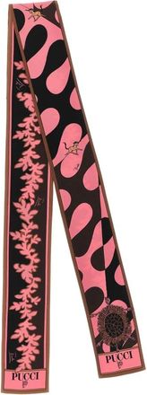 Pucci Bandeau en soie imprim&eacute; mixte - Femme - Accessoires - Multicolore - Taille: ONE Size