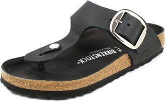 Birkenstock Damen Zehensandale Gizeh Big Buckle ge&ouml;ltes Naturleder