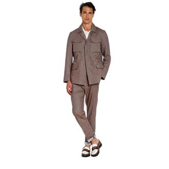 Mason's Field Jacket - - Jackets - Herren - Braun - L