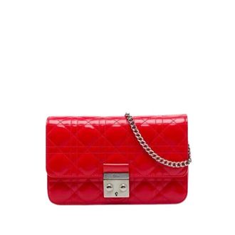 Dior Sac bandouli&egrave;re Pre-owned Miss Promenade - Femme - Pre-owned - Rouge - Taille: ONE Size