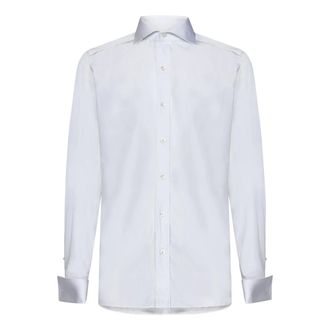 Tom Ford Wei&szlig;e Hemd mit klassischem Kragen und franz&ouml;sischen Manschetten - - Shirts - Herren - Wei&szlig; - S