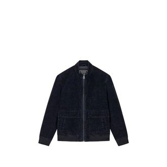 Guess Blouson jean aspect velours de coton m&eacute;lang&eacute;