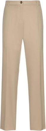 Elena Miro Damen, Hosen, Beige, 6XLGr&ouml;&szlig;e