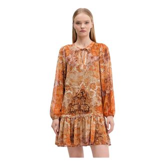 Desigual Femme, Robes, Multicolore, Taille: 38 FR Robe Bohoshort