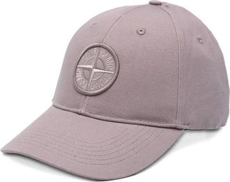 Stone Island Homme, Accessoires, Violet, Taille: ONE Size Compass Logo Baseball Cap
