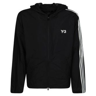 Yohji Yamamoto Homme, Vestes, Noir, Taille: L Nyl Wire 3S Tt Jacket