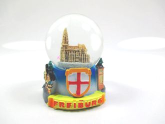 Generic Freiburg Breisgau Schneekugel Snowglobe 4,5 cm Germany Souvenir