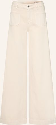 AG - Adriano Goldschmied Ag Jeans Wide Leg Jeans Minajy beige