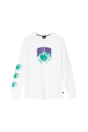 Tealer T- Shirt Flowers ss23, Blanc, S Mixte