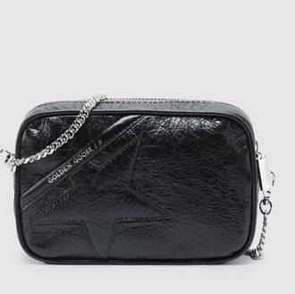 Golden Goose Sac Mini Star Cuir Noir