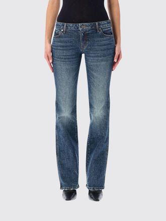 Khaite Jean skinny taille basse en denim de coton coupe slim