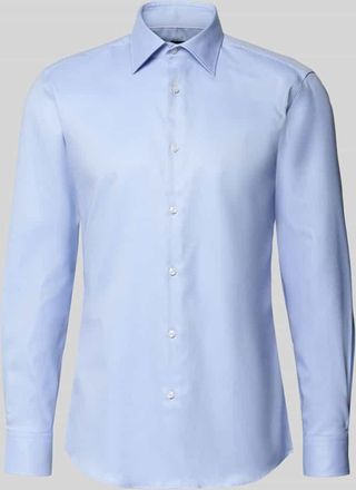 HUGO BOSS Slim Fit Businesshemd aus reiner Baumwolle Modell H-HANK-K