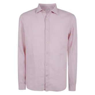 Tintoria Mattei Homme, Chemises, Rose, Taille: XL Chemise en lin