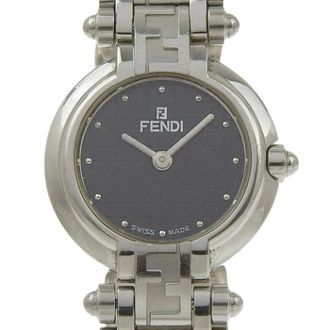 Fendi Pre-owned 750L Wristwatch - Femme - Pre-owned - Noir - Taille: ONE Size