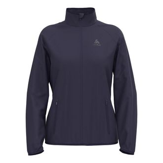 Odlo Damen Essential Light Jacket Laufbekleidung Laufjacke Eclipse - Dunkelblau L