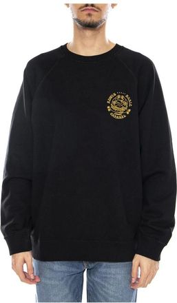 Edwin Homme, Sweatshirts et sweats &agrave; capuche, Noir, Taille: M SweaT-shirt ras du cou