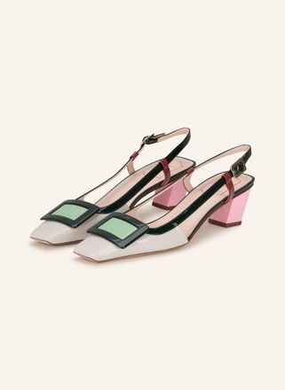 Roger Vivier Slingpumps Belle Vivier weiss
