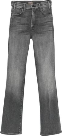 Mother The Hustler High Rise Flare Jeans - - Jeans - Damen - Grau - W26