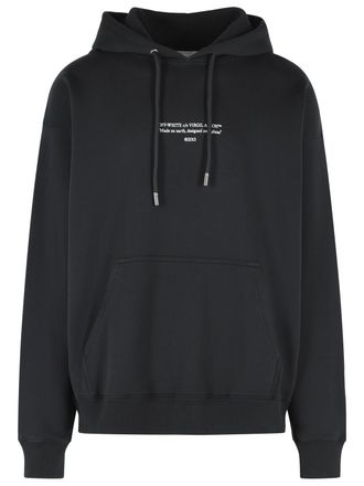 Off-white Sweat-shirt Off White Statement en coton noir