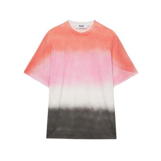 Msgm Msgm, Femme, Tops, Multicolore, Taille: 40 FR T-Shirt