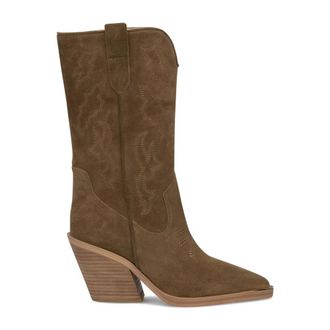 Alma En Pena Alma EN Pena, Femme, Chaussures, Brun, Taille: 36 EU Botte Haute Style Country