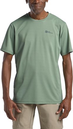 Jack Wolfskin Herren DELGAMI S/S M T-Shirt, Eucalyptus, XXXL