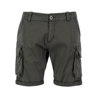 Alpha Industries Homme, Shorts, Gris, Taille: W33 Crew Short
