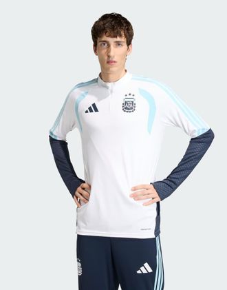 adidas Argentina 26 Tiro Trainingsoberteil in Wei&szlig;
