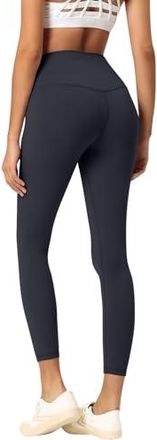 Generic Legging Push Up Femme,Legging de Sport Femme 7/8 Legging Push up Femme Compression Collant Legging Femme Taille Haute pour Pantalon de Yoga Fitness Gy