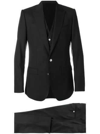 Dolce & Gabbana costume trois pi&egrave;ces classique - Noir