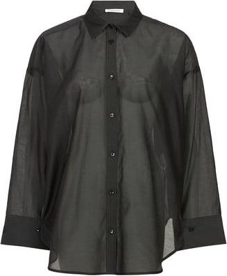 By Malene Birger Chemise oversize Derris en coton et soie