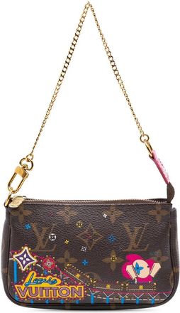 Louis Vuitton Crossbody Bags - Monogram Vivienne Christmas Roller Coaster Mini Po - Gr. unisize - in Braun - f&uuml;r Damen