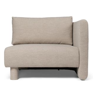 Ferm Living Canap&eacute; Dase boucl&eacute; module droit Ferm Living