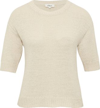 s.Oliver Pullover Kurzarm