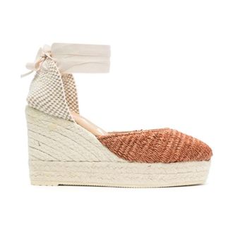 Maneb&igrave; High Wedge Espadrille - - Shoes - Damen - Orange - 39 EU