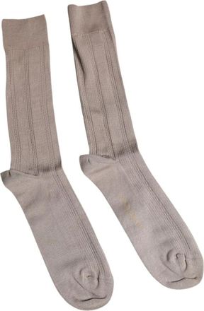 Dolce & Gabbana unisex, Sous-v&ecirc;tements, Brun, Taille: L Magnifiques Chaussettes Montantes