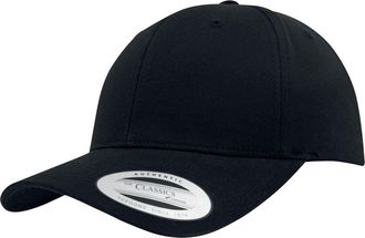 Flexfit Caps Curved Classic Snapback, Black, one Size, 7706