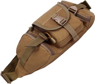 UPKOCH wasserdichte Outdoor Gürteltasche aus Nylon Multifunktionale Sport Bauchtasche mit Separaten Fächern Leichte Hüfttasche für Wandern Angeln Radfahren u