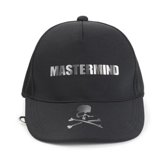 MASTERMIND WORLD Homme, Accessoires, Noir, Taille: L Casquette Logo Holographique 3D