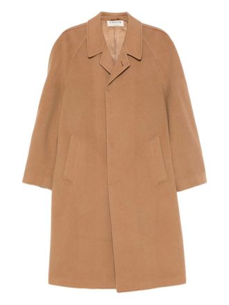 A.N.G.E.L.O. Vintage Cult manteau &agrave; simple boutonnage (ann&eacute;es 1990) - Marron