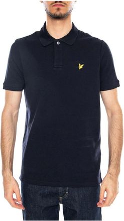 Lyle & Scott Homme, Tops, Bleu, Taille: XL Jacquard Tipped Polo