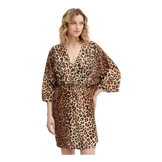 Lola Casademunt Ausgestelltes Minikleid - - Dresses - Damen - Braun - L