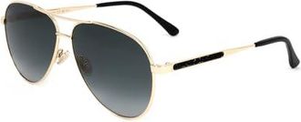 Jimmy Choo London Lunettes de Soleil JIMENA/S 2M2 BLACK GOLD 60/12/145 Femme