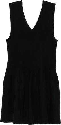 Lisa Yang Kurzes Kleid - Schwarz