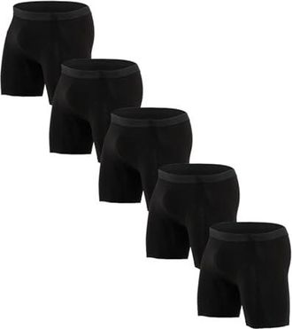 Generic Seven Brand Lot de 5 cale&ccedil;ons en coton respirant pour homme, BK2., XS